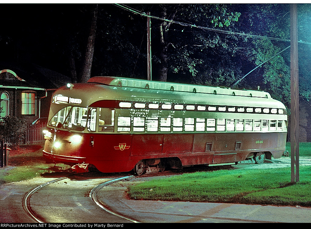 TTC 4646 at Neville Loop